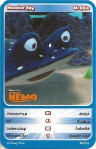 Meal Toy: Finding Nemo: Meester Ray / M. Raie (Chain store, Belgium(Les ...
