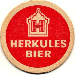Beer Coaster: Herkules (Herkules Brauerei, Germany, Federal Republic ...