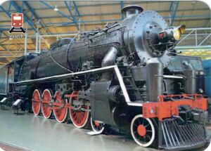 Pocket Calendar: British Steam Locomotive KF7 at Railway Museum (Russia ...
