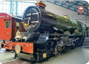 Pocket Calendar: British Steam Locomotive 6000 at Railway Museum ...