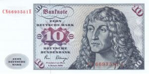 Banknote: 10 Deutsche Mark (Germany, Federal Republic(1970-1980 Issue ...