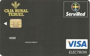 Bank Card: Caja Rural Teruel (Caja Rural de Teruel, SpainCol:ES-VE-0098.01