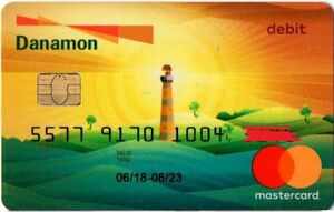 Bank Card: Danamon ( Light House) (Bank Danamon, IndonesiaCol:ID-MC-0070.01
