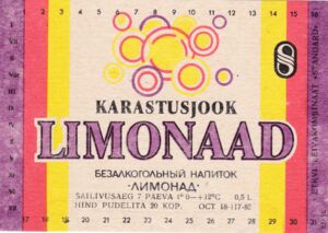 Drink Label: Limonaad (ETKVL Leivakombinaat "Standard", EstoniaCol:EE ...
