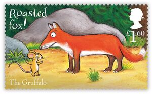 Stamp: Roasted Fox (United Kingdom of Great Britain & Northern Ireland ...