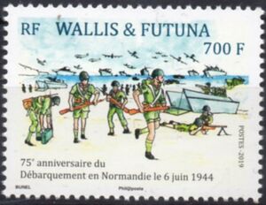 Stamp: 75th Anniversary of the Normandy Landings (Wallis and FutunaMi ...