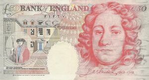 Banknote: 50 Pounds (United Kingdom of Great Britain & Northern Ireland ...