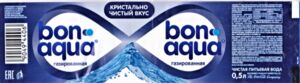Drink Label: BonAqua carbonated drinking water (Coca-Cola HBC Eurasia ...