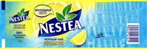 Drink Label: Nestea Black Tea Limon (Coca-Cola HBC Eurasia, RussiaCol ...