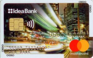 Bank Card: IdeaBank CREDO (Idea Bank, BelarusCol:BY-MC-0072.02