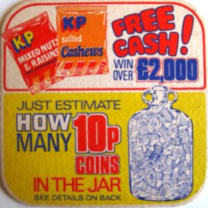 Beer Coaster: KP Crisps (Kp Snacks, United Kingdom of Great Britain ...