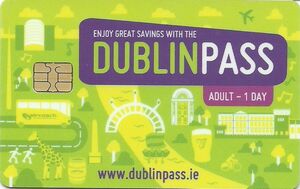 Functional Card: Dublin Pass (Tourism, Ireland(Dublin Pass) Col:IR-DUB-002