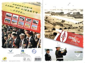 Stamp: 70 years of the Normandy landings (France: Personalized stamps ...