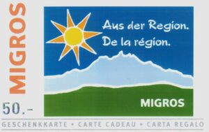 Gift Card: Aus der Region de la Region (Migros, Switzerland(Migros) Col ...