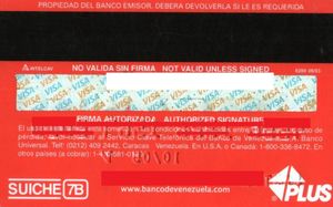 Bank Card: Banco de Venezuela - Grupo Santander (Banco De Venezuela ...