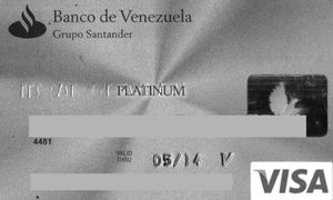 Bank Card: Banco de Venezuela - Grupo Santander (Banco De Venezuela ...