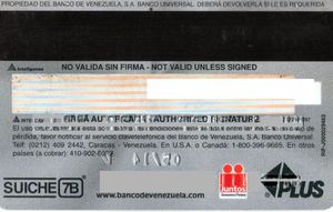 Bank Card: Banco de Venezuela - Grupo Santander (Banco De Venezuela ...
