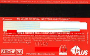 Bank Card: Banco de Venezuela - Grupo Santander (Banco De Venezuela ...