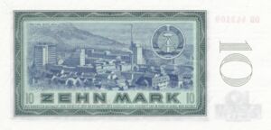 Banknote: 10 Mark der DDR (Germany, Democratic Republic (DDR)) (1964 ...