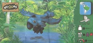 Meal Toy: Blue bird (Kinder Surprise, Europe(Kinder - Natoons - Jungle ...