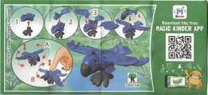 Meal Toy: Blue bird (Kinder Surprise, Europe(Kinder - Natoons - Jungle ...