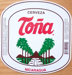 Drink Label: Toña (Cervecera de Nicaragua S.A., NicaraguaCol:NI-BEER-000002