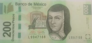 Banknote: 200 Pesos (Mexico(2004-2022 Issue) Wor:P-125q.1