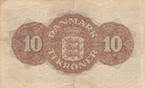 Banknote: 10 Kroner (Denmark(1944-1962 Issue) Wor:P-36a.1