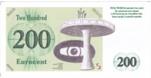 Banknote: 200 Cents (Fantasy Issues(Euro Fantasy) FPM:7b