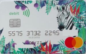 Bank Card: Zebras (Getin Noble Bank, PolandCol:PL-MC-0293.02
