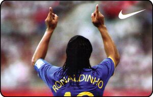 Gift Card: Ronaldinho (Nike, United States of America(Athletes) Col:US ...