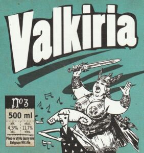 Drink Label: Valkiria (Browar Piotrków Trybunalski, PolandCol:PL-BEER-005694