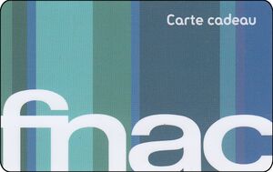 Gift Card: 2 Color Bands (Fnac.Com, France(Fnac.com) Col:FR-Fnac.com-002a