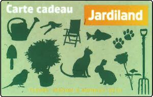 Gift Card: Fleurs et animaux (Jardiland, France(Jardiland) Col:FR ...