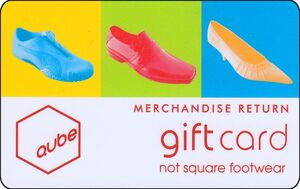 Gift Card: Not Square Footwear (Qube, United Kingdom of Great Britain ...