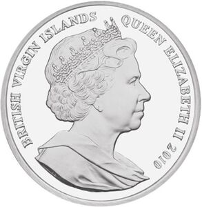 Coin: 10 Dollars (Peanuts 60th Anniversary. Snoopy multicolor) (British ...