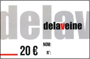 Gift Card: Delaveine (Delaveine, France) (Delaveine) Col:FR-Delaveine-001