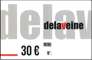 Gift Card: Delaveine (Delaveine, France(Delaveine) Col:FR-Delaveine-002