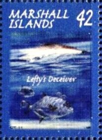Stamp: Lefty's Deceiver (Marshall Islands(Fishing Flies) Mi:MH 2316,Sn ...