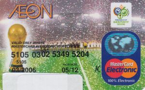 Bank Card: Aeon (AEON Thana Sinsap, Thailand) Col:TH-MC-0066
