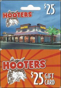 Gift Card: Owl (Hooters, United States of America) (Hooters) Col:US-HOO ...