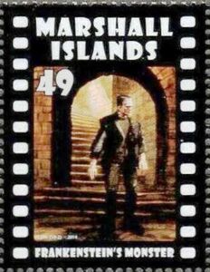 Stamp: Frankenstein's Monster (Marshall Islands(Movie Monsters) Mi:MH ...