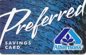 Gift Card: Preferred Savings Card (Albertsons, United States of America ...
