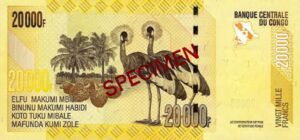 Billete de Banco: 20,000 Francs (Congo, República Democrática (Kinshasa ...