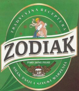 Drink Label: Zodiak (Browar Zodiak Kłodawa, PolandCol:PL-BEER-006244