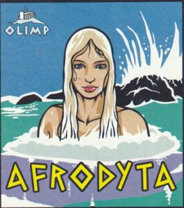 Drink Label: Afrodyta (Browar Olimp Toruń, PolandCol:PL-BEER-006330