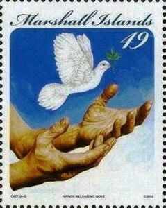 Stamp: Peace Doves (Marshall Islands(Peace Doves) Mi:MH 3723,Sn:MH ...