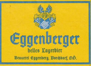 Drink Label: Eggenberger helles Lagerbier (Brauerei Schloss Eggenberg ...