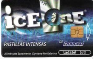 Tarjeta Telefónica: Ice One - Pastillas Intensas de Douglas (Telmex ...