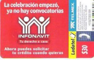 Phonecard: Ahora Puedes Solicitar Tu Crédito - Infonavit (Telmex ...